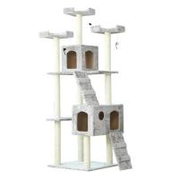 China Customized Flannel Cat Tree Climbing Frame and Scratcher M Size 200pcs MOQ for sale