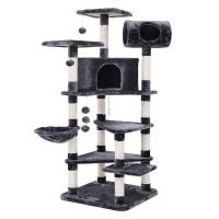 China Multi-Layer Cat Scratching Post with Large Jumping Platform M Size Custom Logo Accepted for sale