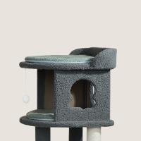 China Cartoon Crown Cat Climbing Frame Sisal Teddy Cashmere Cat Scratch Customized Design for sale