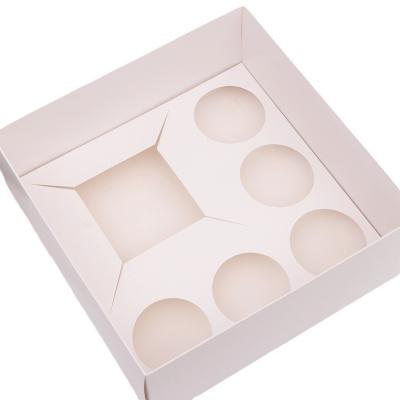 China Rectangular Dessert Cheese Box with Custom Size and Logo Kraft Paper Cake Packaging Box for sale