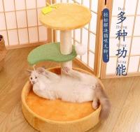 China Multicolor Sisal Cat Tree Scratching Board Climbing Toy for Cats M Size 200pcs MOQ for sale