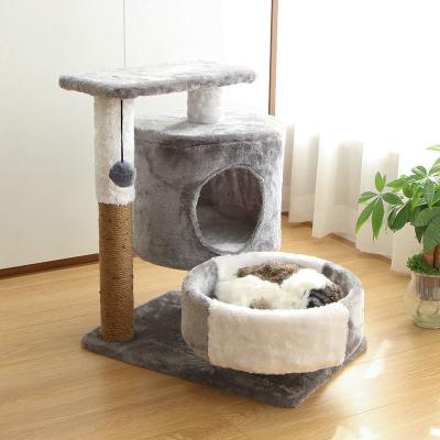 China Customizable Cat Tree Pet Scratcher with Sisal Rope M Size 200pcs MOQ for sale