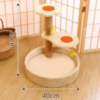 China Customizable Cat Tree Pet Scratcher with Sisal Rope M Size 200pcs MOQ for sale