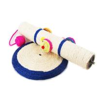 China Initial Payment Cat Scratcher Sisal Cat Scratching Cardboard Post Cactus Multi Color for sale