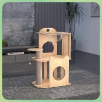 China Customized Sisal Cat Climbing Frame Cat Scratcher M Size 6.9kg Gross Weight for sale