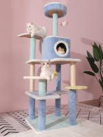 China Customizable Cat Tree 1 to 4 Layers Cat Climbing Scratcher with Sisal Rope M Size for sale