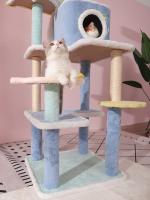 China Customizable Cat Tree 1 to 4 Layers Cat Climbing Scratcher with Sisal Rope M Size for sale