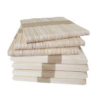 China Disposable Birch Wood Ice Cream Stick 160x140x120mm Eco-Friendly Custom Logo for sale