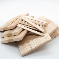 China Disposable Birch Wood Ice Cream Stick 160x140x120mm Eco-Friendly Custom Logo for sale