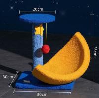 China Not Electric Cat Tree Medium Size Cat Scratch Board Cat Crawling Frame Cat Toy for sale