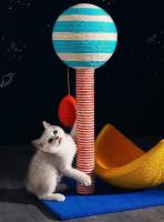 China Not Electric Cat Tree Medium Size Cat Scratch Board Cat Crawling Frame Cat Toy for sale