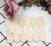 China Biodegradable Wooden Ice Cream Stick 20kg Gross Weight Jumbo Wrap Custom Logo for sale