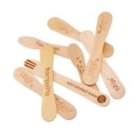 China Natural Bamboo Ice Cream Sticks 10000 Pieces Per Carton Eco-Friendly Disposable Wooden Sticks for Cafes and Restaurants for sale