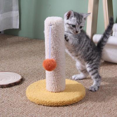 China Simple Cat Scratcher Tree with Sisal Rope M Size Custom Logo Pet Toy for sale