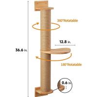 China Simple Cat Scratcher Sisal Short Plush Stable Scratcher Size M Custom Logo for sale