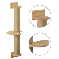 China Simple Cat Scratcher Sisal Short Plush Stable Scratcher Size M Custom Logo for sale