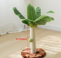 China Custom Cat Scratcher Toy Tree Sisal Scratching Post M Size 40x35x10.5cm for sale
