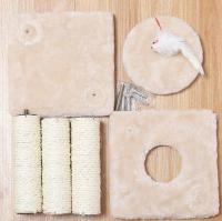 China Customized Cat Tree Multi-Layer Jumping Platform Sisal Scratching Post M Size 200pcs MOQ for sale