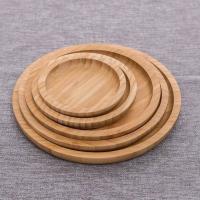 China Bamboo Wood Plates for Food Serving Plate 160x140x56cm Eco Friendly Durable for sale