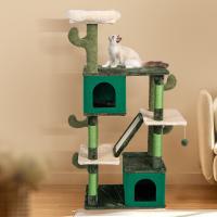 China Large Luxury Cat Climbing Frame with Jumping Platform M Size Custom Logo for sale