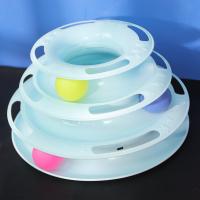 China Durable Cat Turntable Four-Layer Track Self-Entertaining Educational Pet Toy for Play for sale