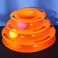 China Durable Cat Turntable Four-Layer Track Self-Entertaining Educational Pet Toy for Play for sale