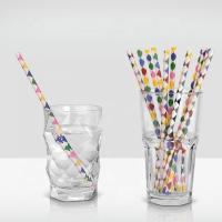 China Biodegradable Disposable Straws Creative Drinking Paper Straw for Juice Milk and Beverage for sale