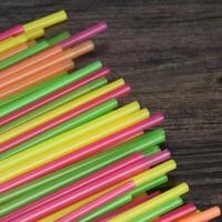 China PLA Spoon Tube Straw 6mm x 200mm Food Contact Grade Eco Friendly Biodegradable for sale