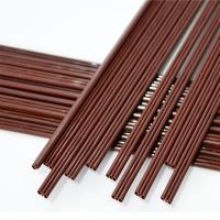 China Biodegradable Coffee Grounds Straw 17x0.5cm Compostable Drinking Straw Custom Logo for sale