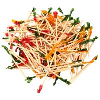 China Customized Bamboo Toothpicks Individually Packaged Customized Request Wooden Toothpicks for sale