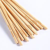 China Drinking Straws Bamboo Straw Customized Request for Family Party/Restaurant/Bar Needs for sale