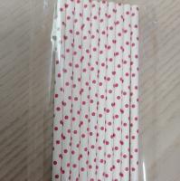 China Biodegradable Disposable Paper Straws 46x35x25cm Food Grade Eco Friendly Drinking Straws for sale