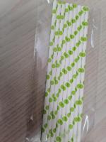 China Biodegradable Disposable Paper Straws 46x35x25cm Food Grade Eco Friendly Drinking Straws for sale