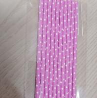 China Biodegradable Disposable Paper Straws 46x35x25cm Food Grade Eco Friendly Drinking Straws for sale