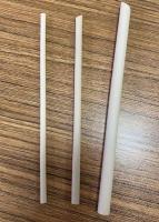 China Eco-Friendly Custom Size and Logo Printing Disposable Bamboo Fiber Straw Customization for sale