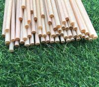 China Eco-Friendly Custom Size and Logo Printing Disposable Bamboo Fiber Straw Customization for sale