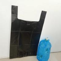 China Biodegradable T-Shirt Garbage Bag 80x100cm Custom Size for Outdoor Public Place Use for sale