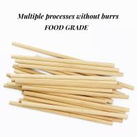 China Customized Bamboo Drinking Straw for Milk Tea Package Size 65.00cm * 47.00cm * 24.00cm for sale