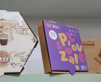 China Disposable Corrugated Pizza Boxes 7 9 10 12 Inches Custom Size Eco Friendly Food Packaging for sale