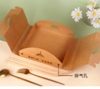China Food Grade Corrugated Pizza Box Custom Size Eco Friendly Fast Food Packaging Box 2000pcs MOQ for sale