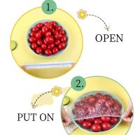 China Disposable PE Bowl Cover Sizes S/M/L Moisture Proof for Home Commercial Use for sale