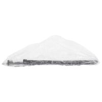 China Disposable PE Plastic Furniture Cover 40cm Stretch Size Moisture Proof 100pcs per Bag for sale