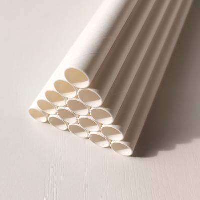 China Eco-Friendly Customized Paper Straws 6mm x 197mm Food Grade Disposable Drinking Straws for sale