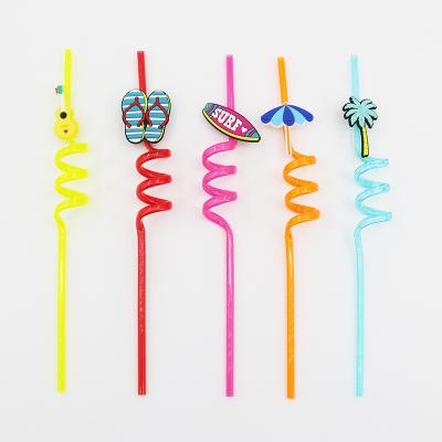 China Eco-Friendly Biodegradable Plastic Drinking Straws 120 Days Degradable Custom Multicolor Party Decor for sale
