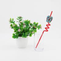 China Eco-Friendly Biodegradable Plastic Drinking Straws 120 Days Degradable Custom Multicolor Party Decor for sale