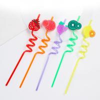 China Eco-Friendly Biodegradable Plastic Drinking Straws 120 Days Degradable Custom Multicolor Party Decor for sale