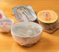 China Food Grade PE Fresh Keeping Bag Elastic Bowl Cover Moisture Proof S M L Sizes 100pcs for sale