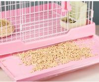 China Disposable Plastic Pet Cage Urine Pad with PE Cover Sizes S M L 100pcs per Bag for sale