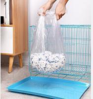 China Disposable Plastic Pet Cage Urine Pad with PE Cover Sizes S M L 100pcs per Bag for sale