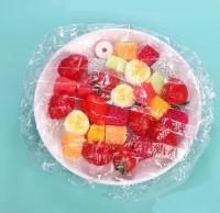 China Disposable PE Fresh Keeping Cover Elastic Bowl Cap Food Grade 100pcs S M L Sizes for sale